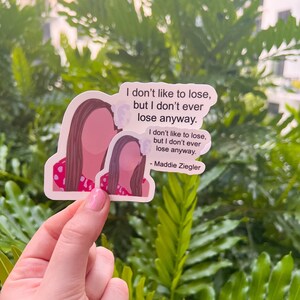 Maddie Ziegler Dance Moms Sticker, Dance, Funny, Quote, Kenzie, Laptop ...