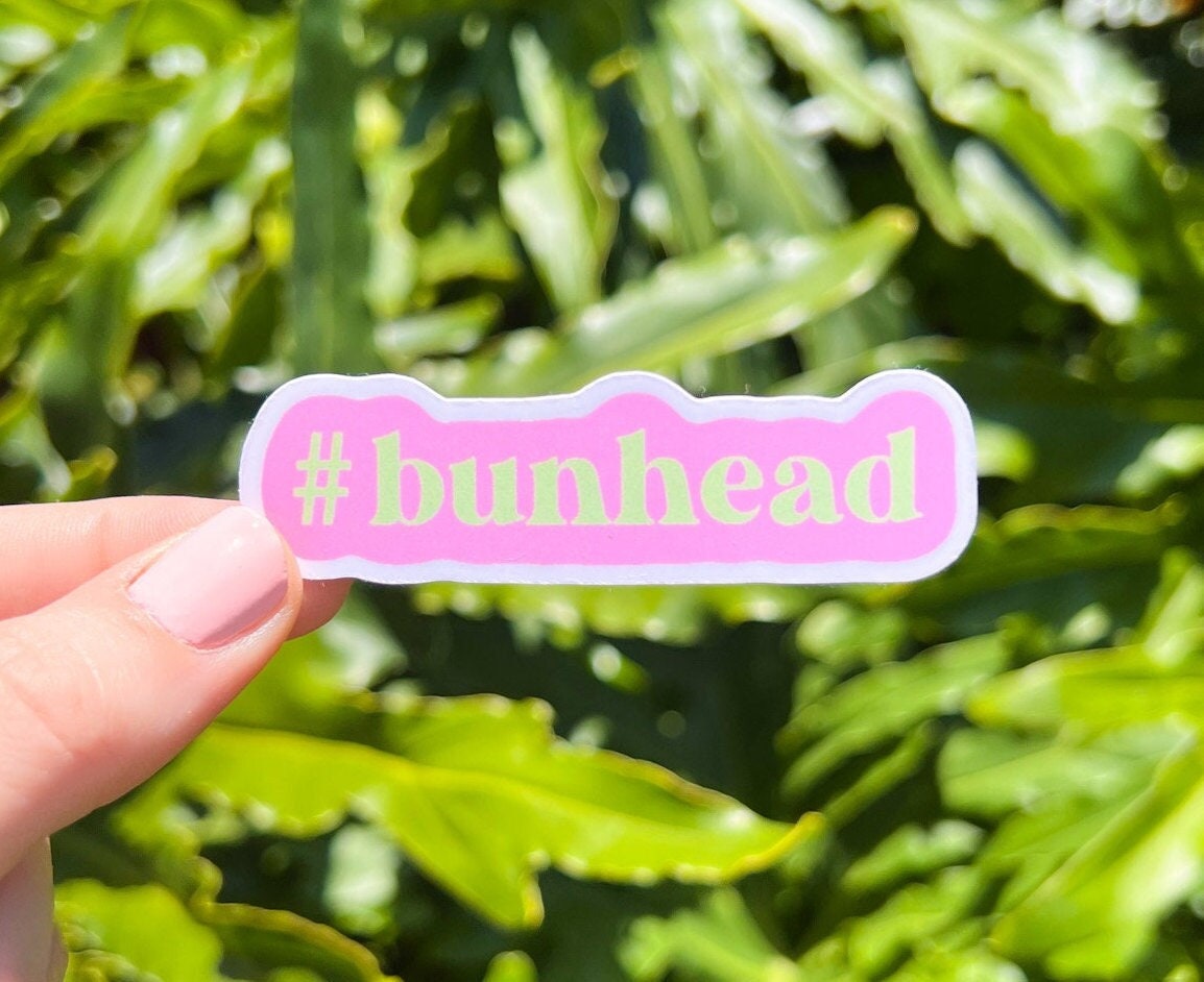 Bunhead Sticker, Waterproof Dance Decal - Etsy