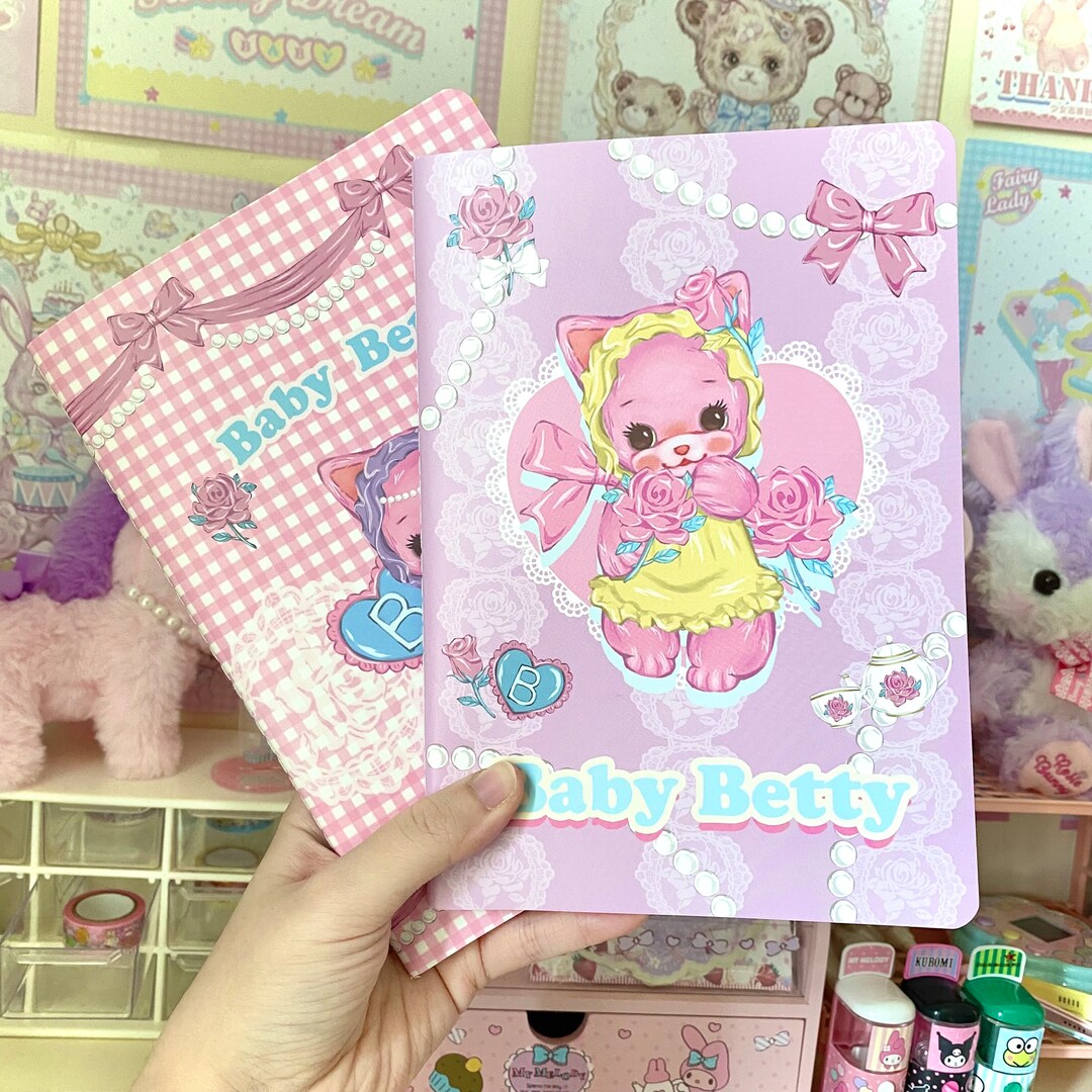 Original Design!! Cute Kawaii Kitty Cat Notebooks/journal - Etsy