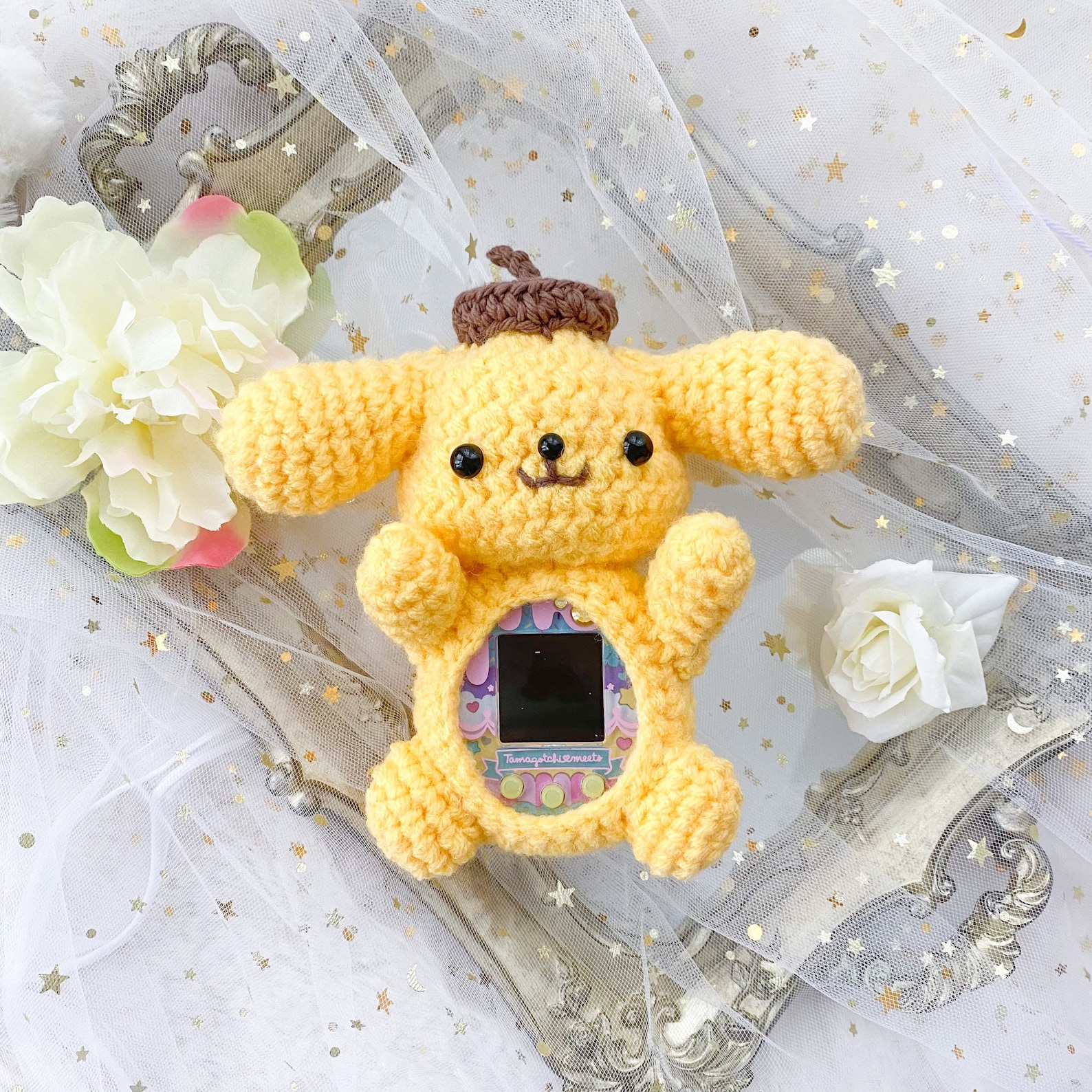 Made to Order-pompom Kawaii Cute Tamagotchi - Etsy