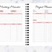 Printable Project Planner, Printable Project Tracker, Project Planner ...