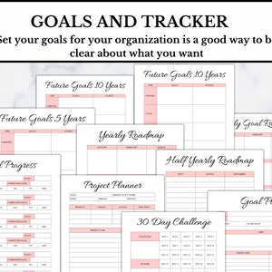 Productivity Planner Printable, Daily Productivity Planner Bundle ...