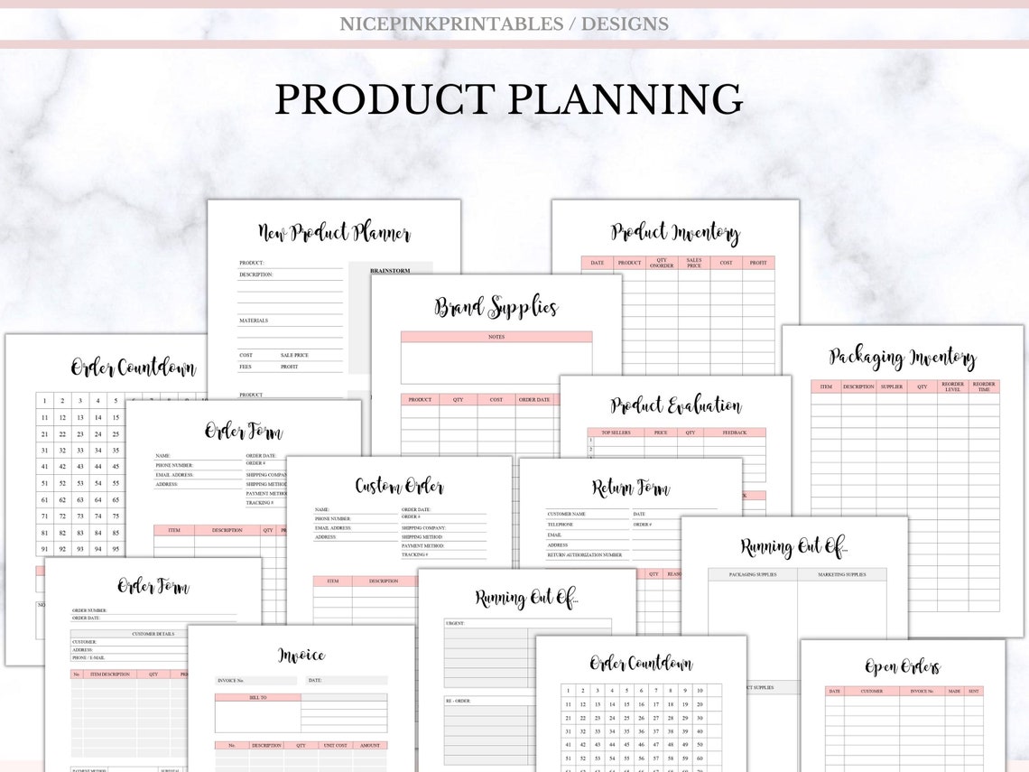 Business Planner Small Business Planner Business Planner - Etsy