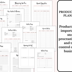 Business Planner Small Business Planner Home Business Organizer ...
