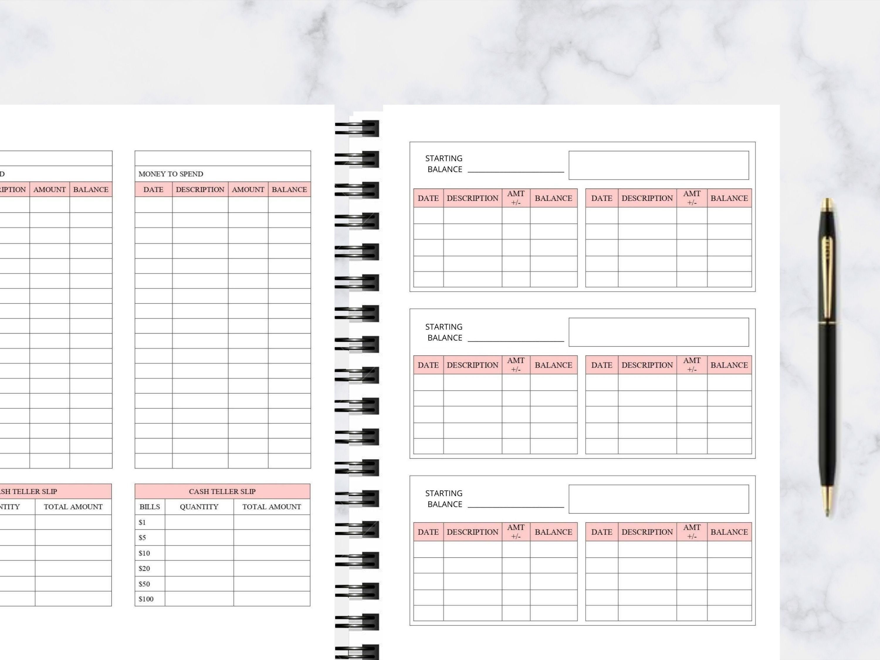 Cash Envelope System Printable Cash Envelope Inserts Cash | Etsy