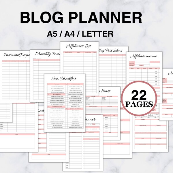 Blog Printable - Etsy