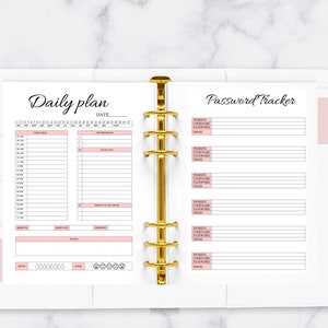 Printable Life Planner, Undated Life Planner, Printable Planner Bundle ...