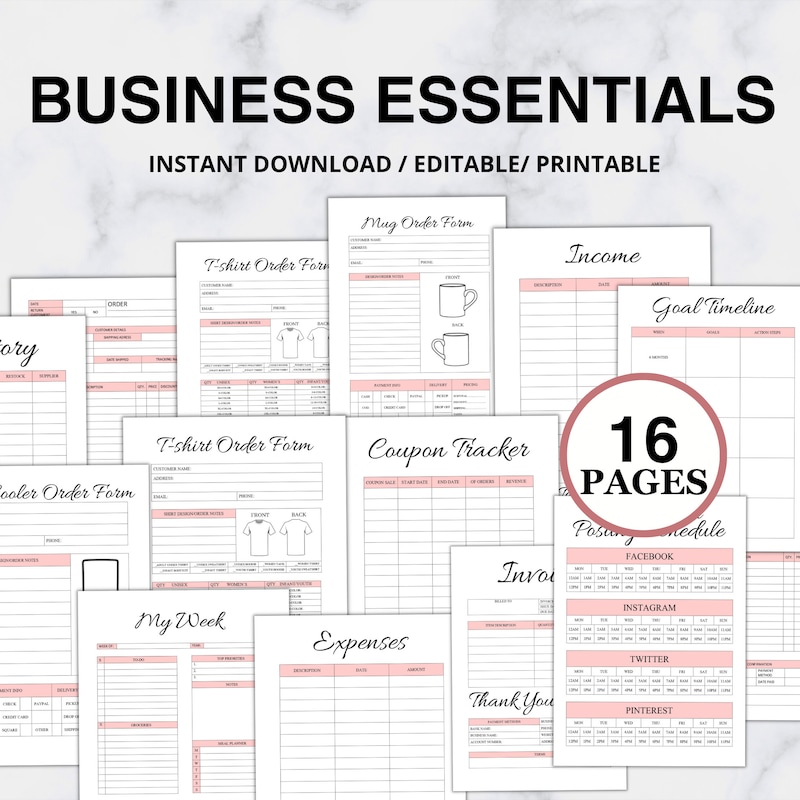 Embroidery Business Inventory Sheet - Etsy