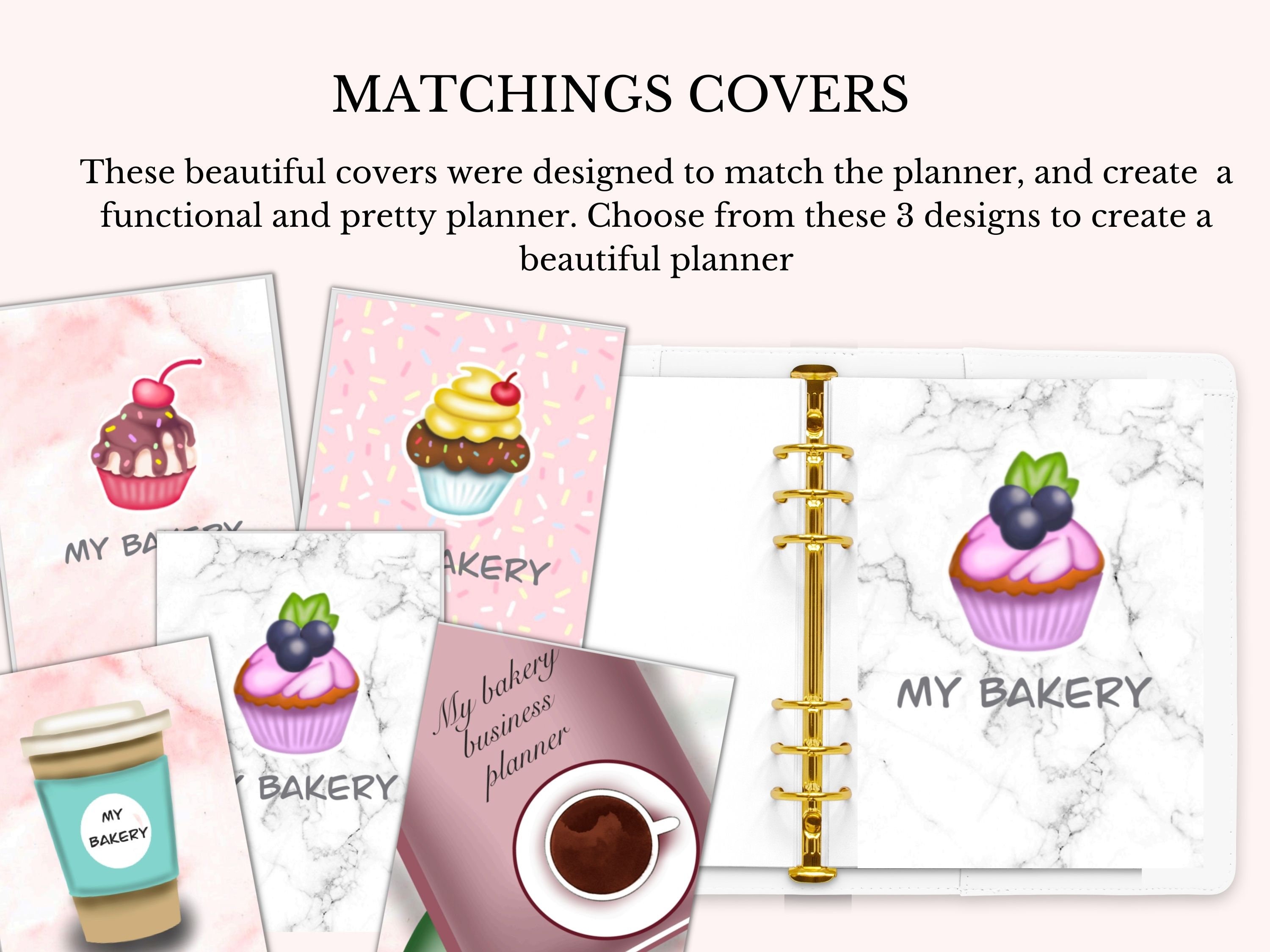 Bakery Business Planner Bakery Planner Bakery Order Fomr - Etsy