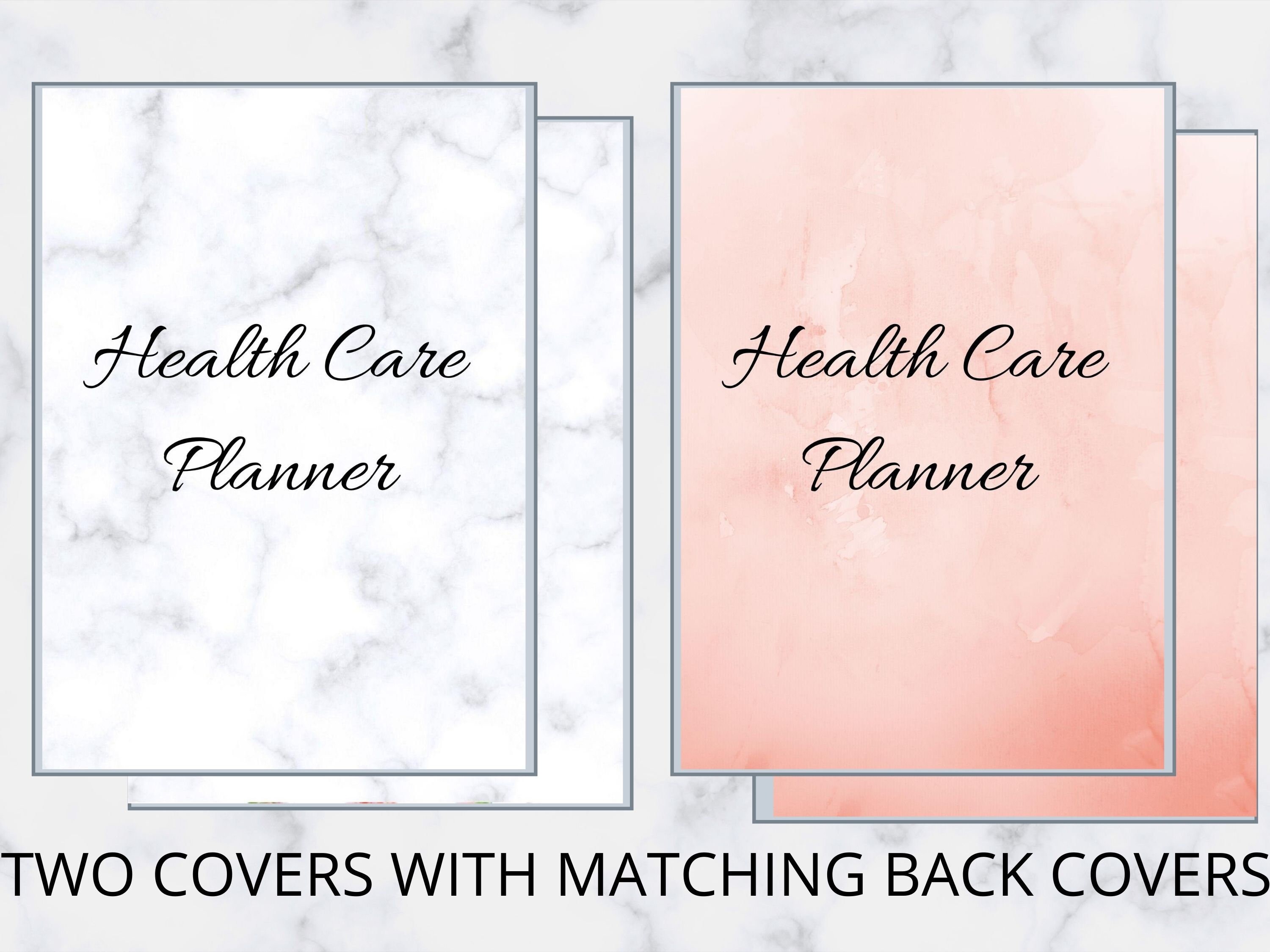 Health Care Planner Medical Planner Health Care Planner - Etsy
