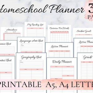 Homeschool Planner 2020-2021, Homeschool Planner, Homeschool Student ...