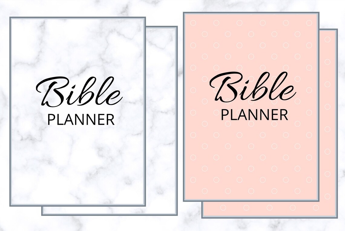 Bible Planner Bible Study Planner Bible Study Journal - Etsy