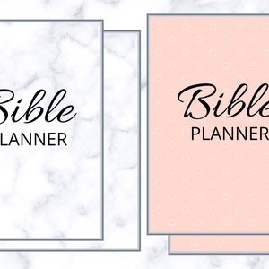 Bible Planner, Bible Study Planner, Bible Study Journal, Prayer Planner ...