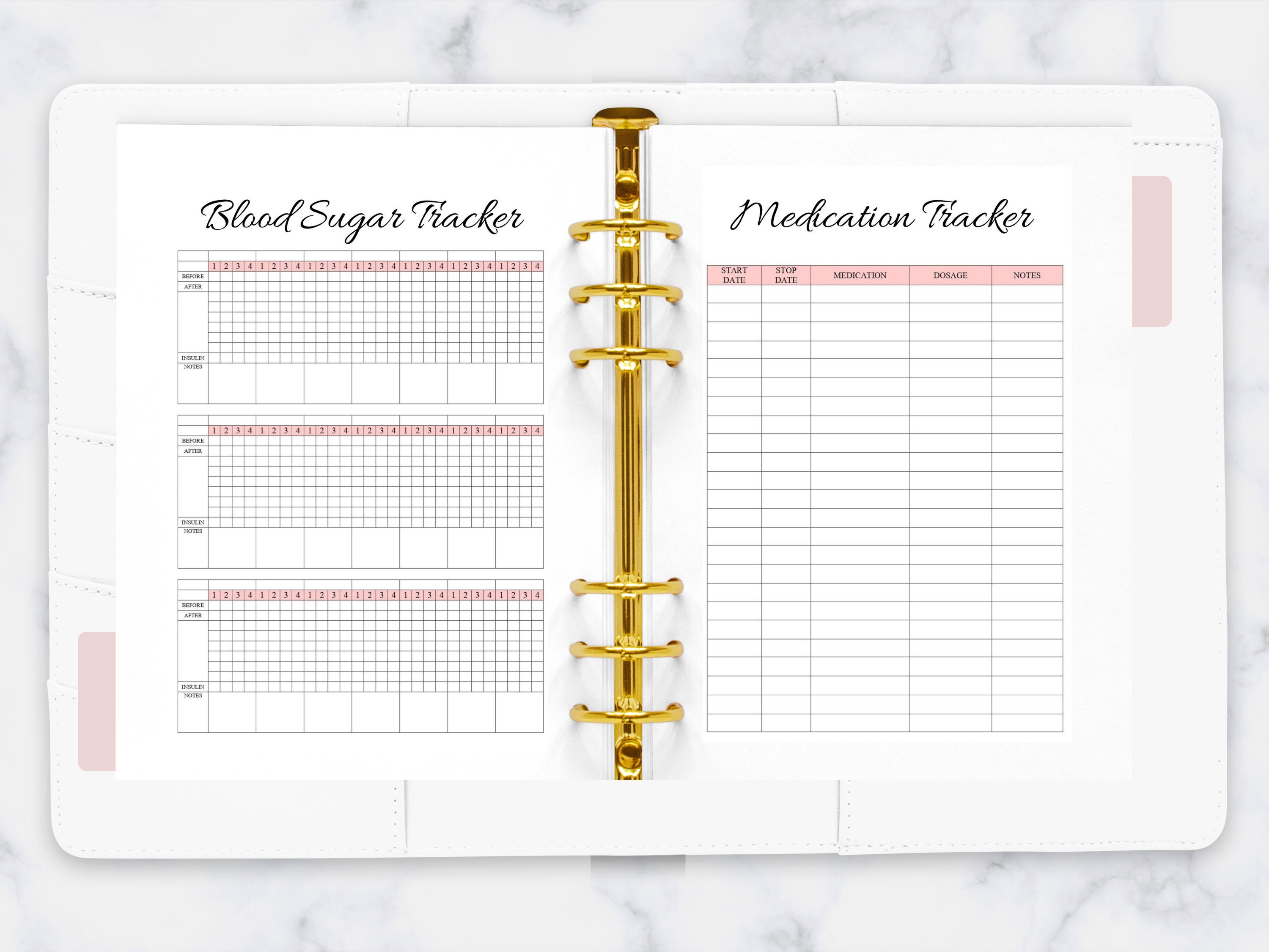 Printable Medical Planner Template, Healthcare Planner, Health Planner ...