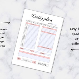 Printable Life Planner, Undated Life Planner, Printable Planner Bundle ...