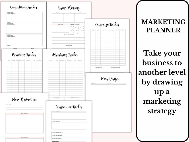 Business Planner Small Business Planner Home Business Organizer ...