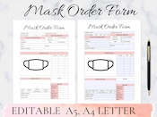 Business Essentials Order Form Tumbler Order Form Business - Etsy Canada