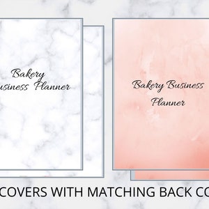 Bakery Business Planner, Cake and Bakery Business Planner, Financial ...