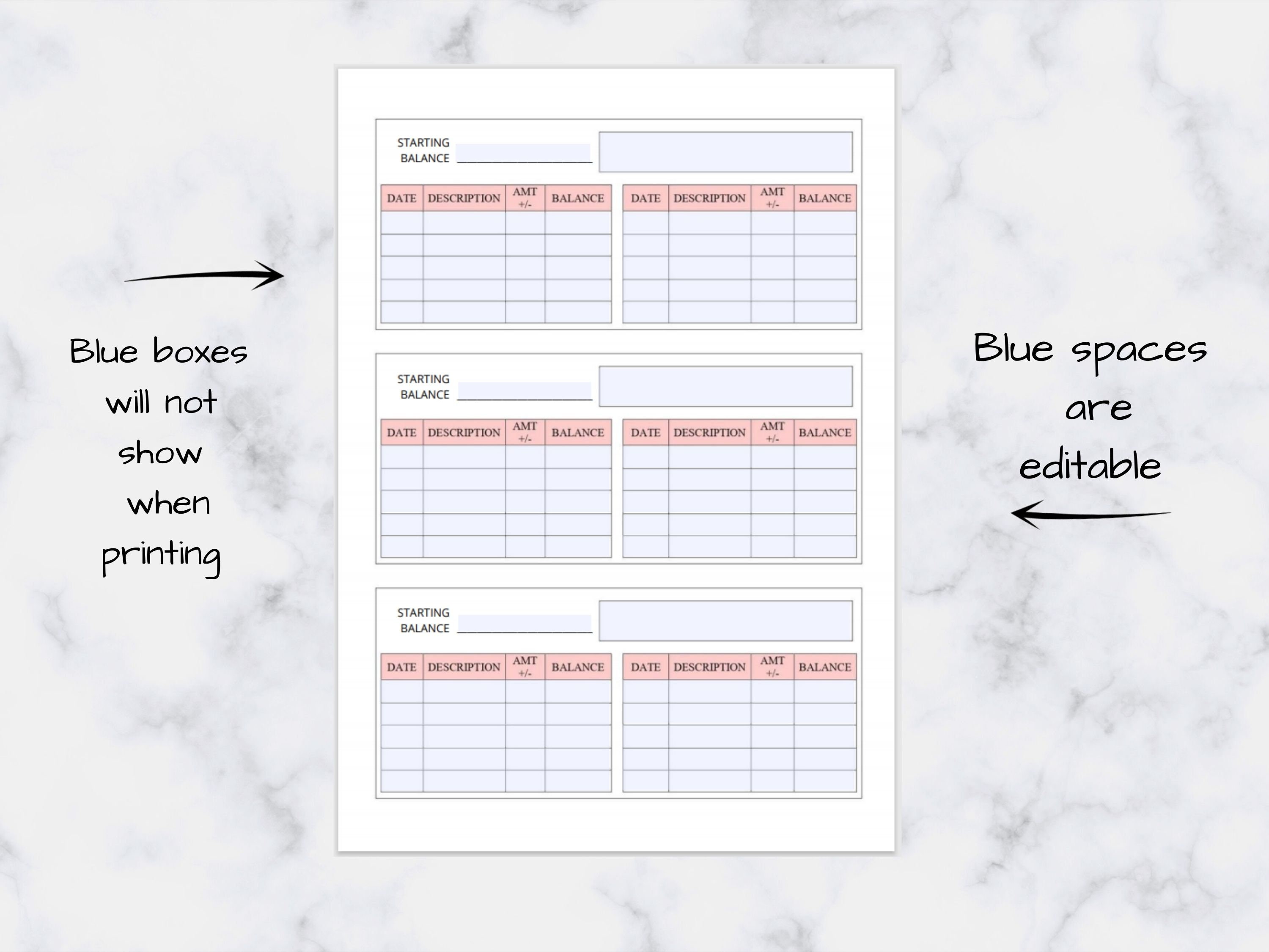Cash Envelope System Printable Cash Envelope Inserts Cash | Etsy