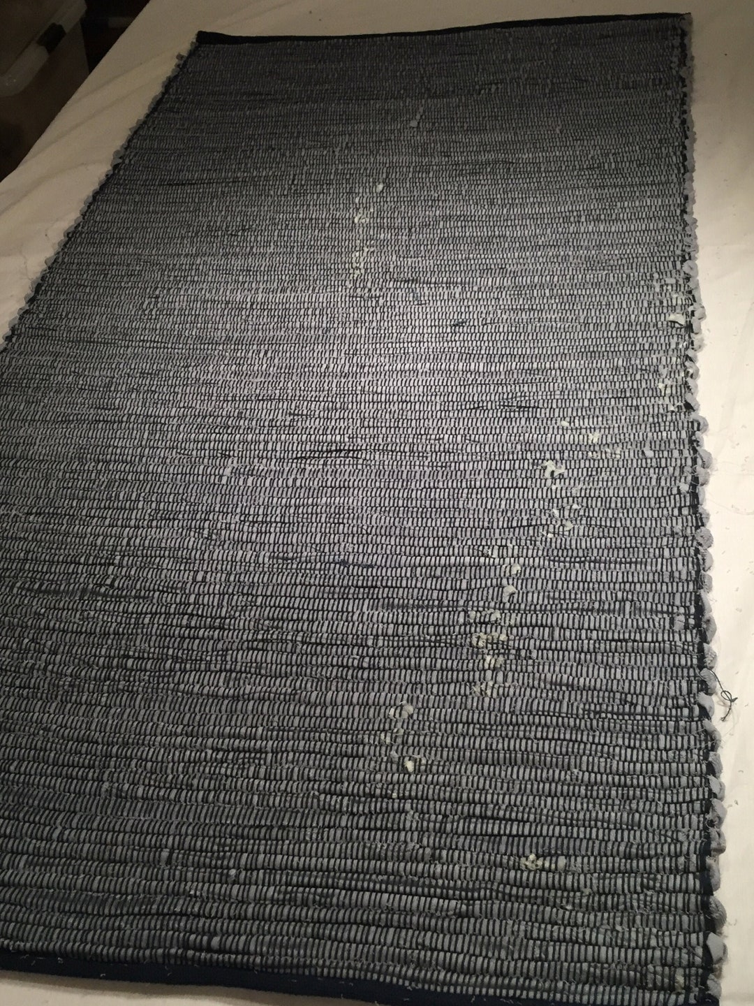 Handwoven Corduroy Rag Rug 29 X 57 Cotton - Etsy