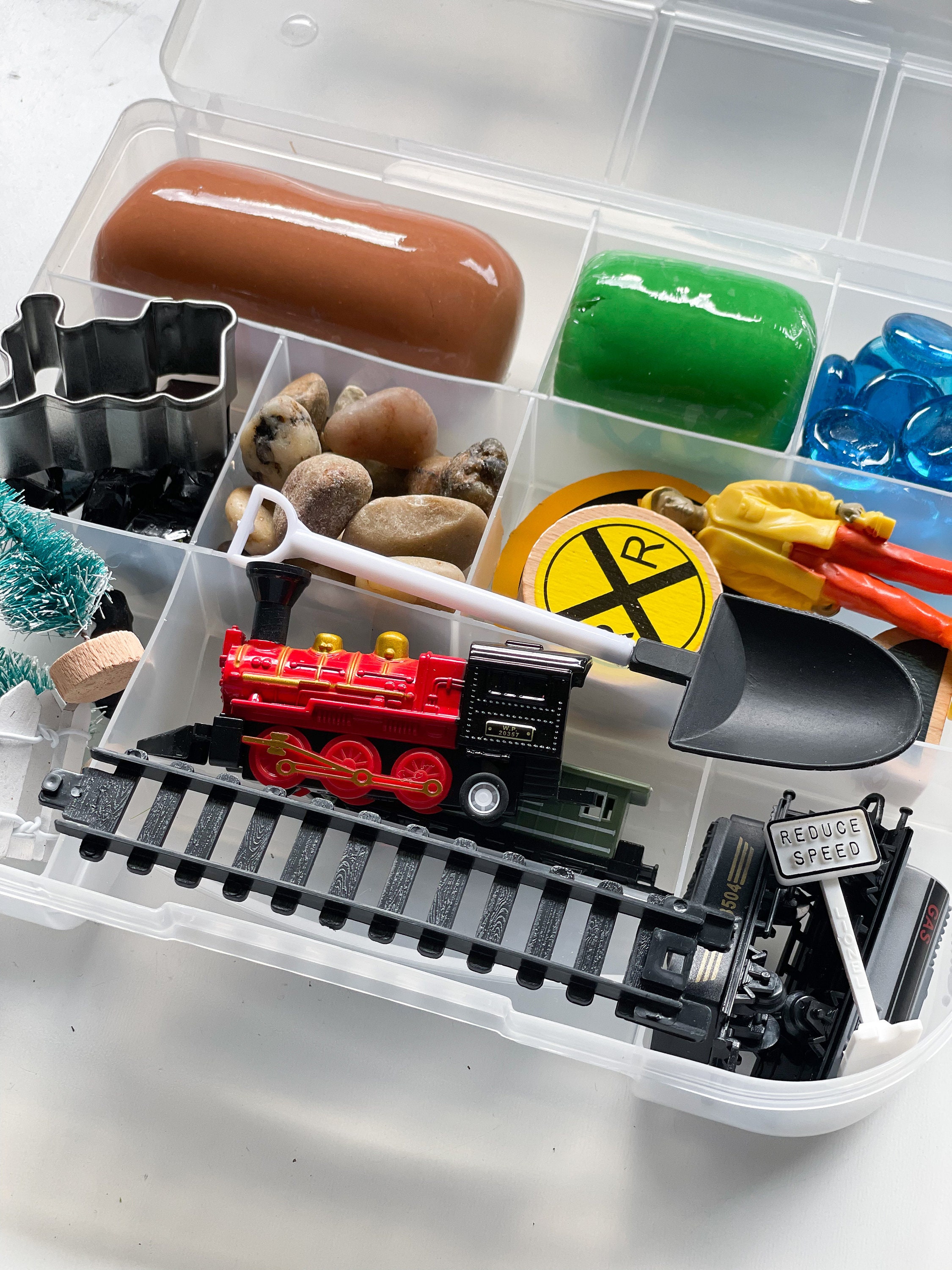 Play Dough Kit Train Play Dough Kit Transportation Sensory | Etsy