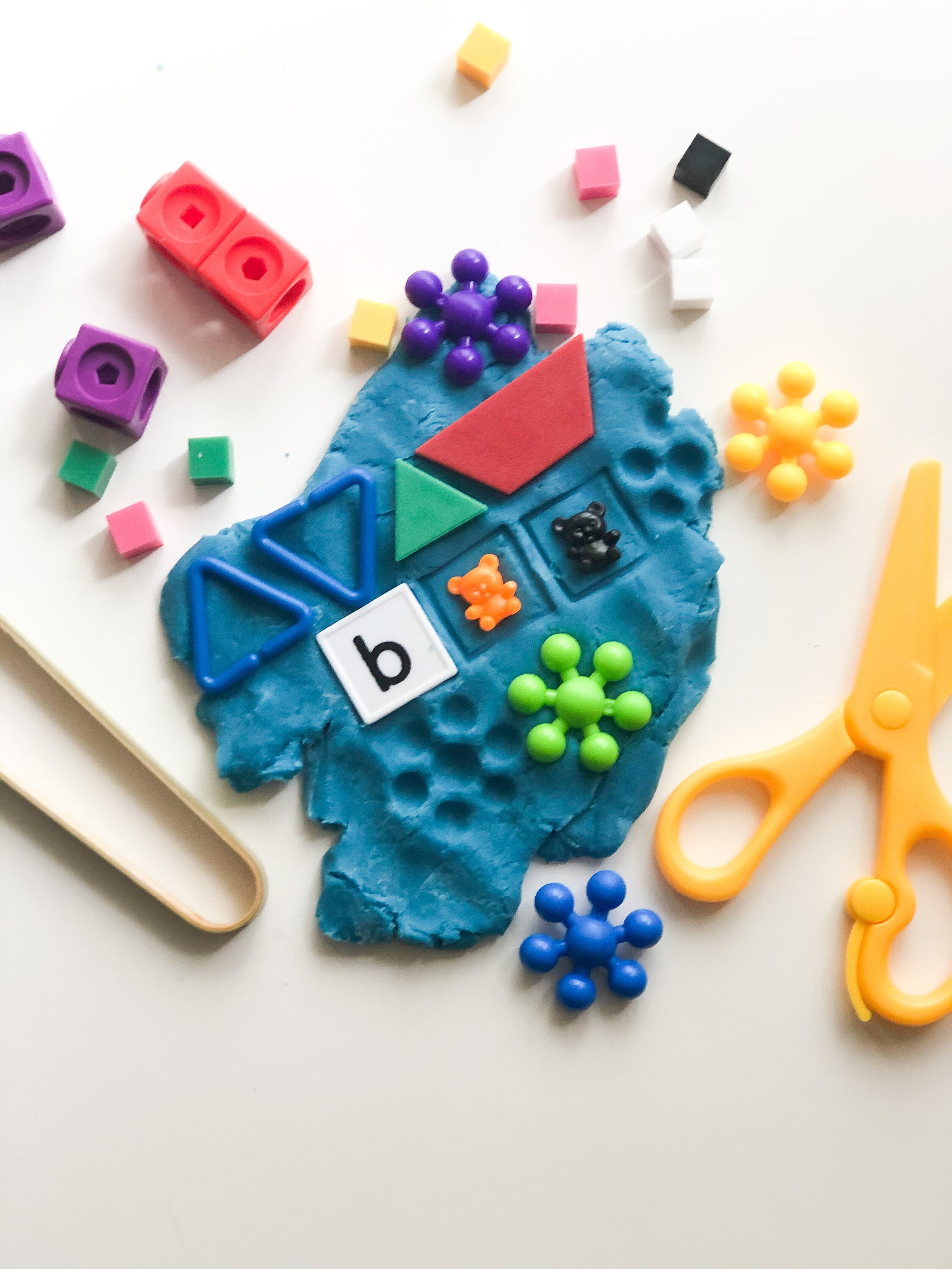 Play Dough Kit Educational Play Dough Kit Preschool Play | Etsy