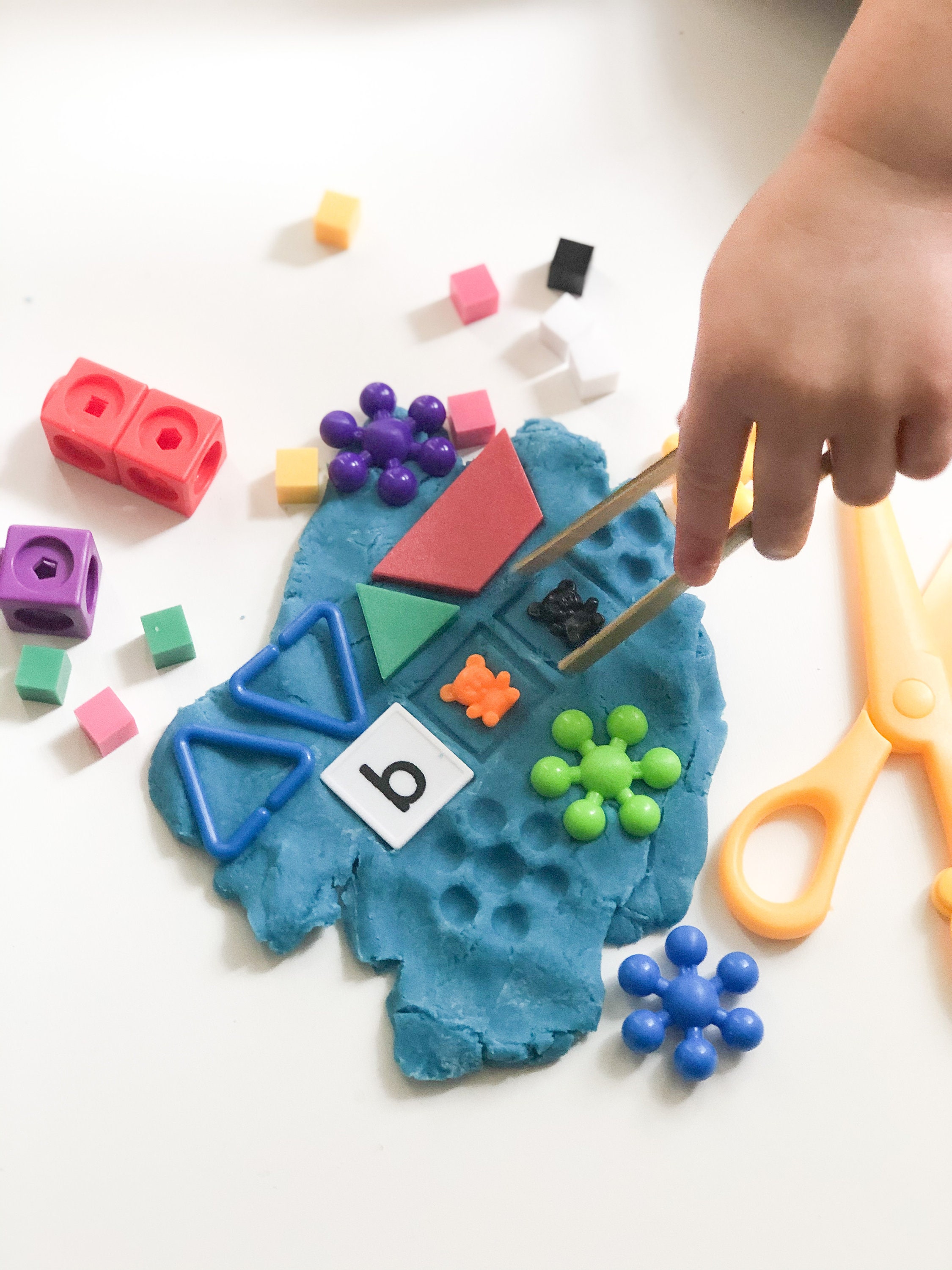 Play Dough Kit Educational Play Dough Kit Preschool Play | Etsy