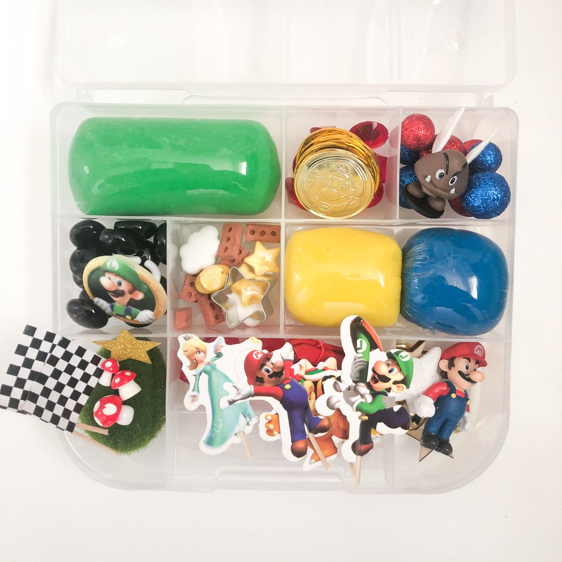 Play Dough Kit, Mario Play Dough Kit, Mario Brothers Play Dough ...