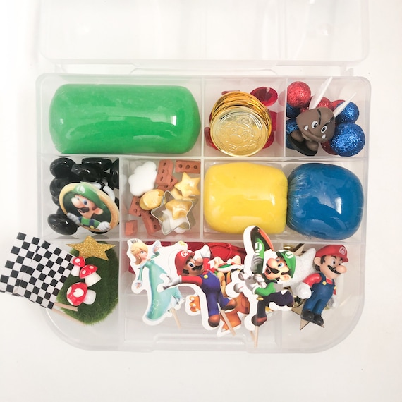 Play Dough Kit Mario Play Dough Kit Mario Brothers Play Dough Sensory Kit Play Dough Sensory Box Kids Gift Mario Busy Box Kid Gift Etsy Canada