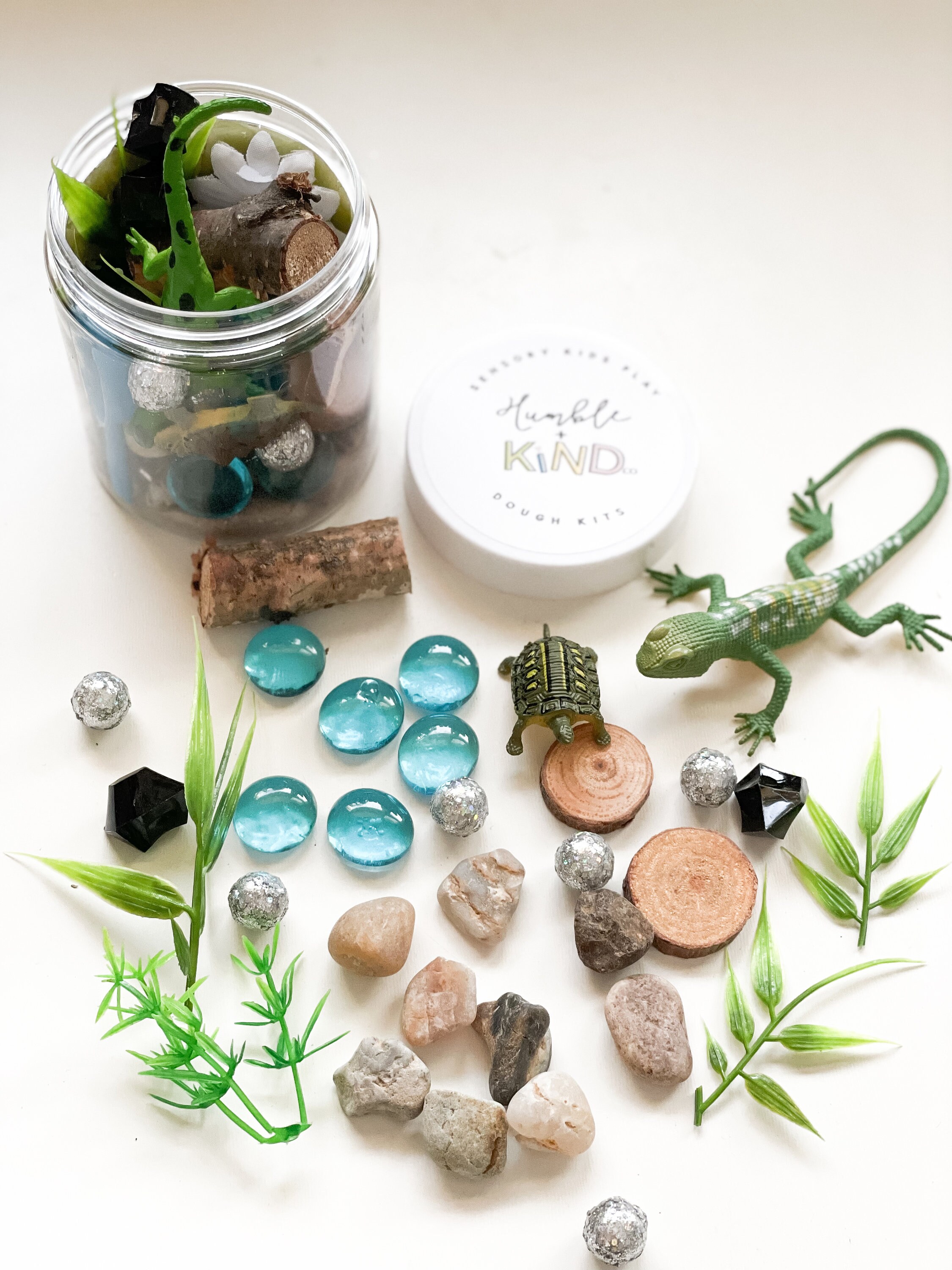 Play Dough Kit, Play Dough Jar, Reptile Play Dough, LEO Party, Lizard ...