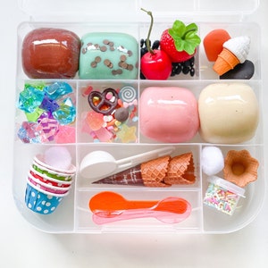 Baking Play Dough Kit Little Baker Playdough Case Baking Sensory Play ...