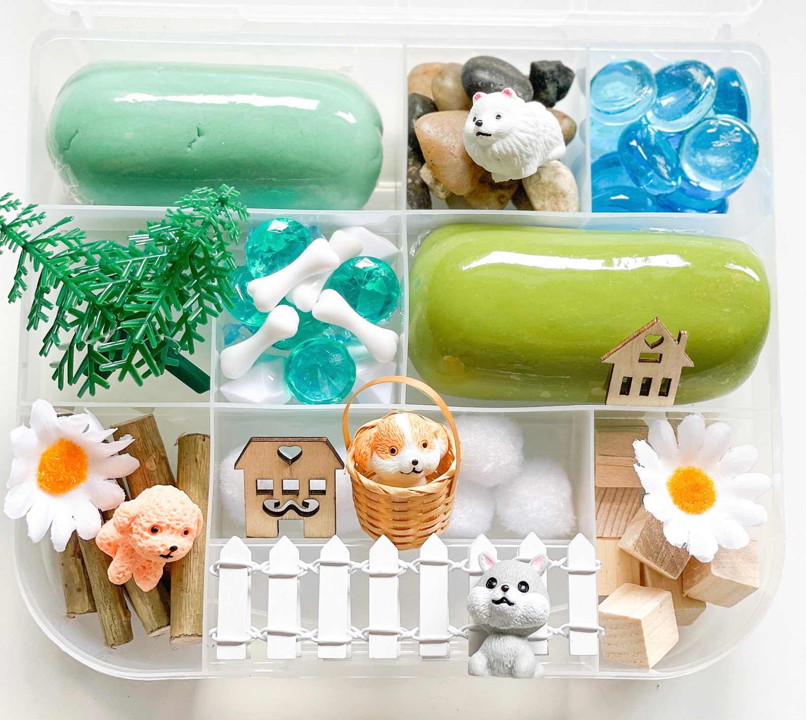 Play Dough Kit Dog Play Dough Kit Kids Gift Dog Sensory - Etsy