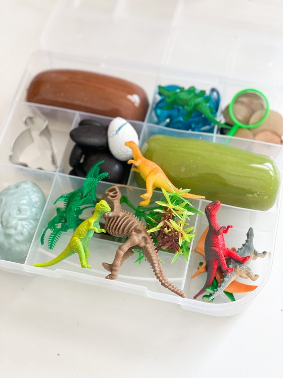 Toys Pretend Play dinosaur sensory play Dinosaur sensory kit Dinosaur ...