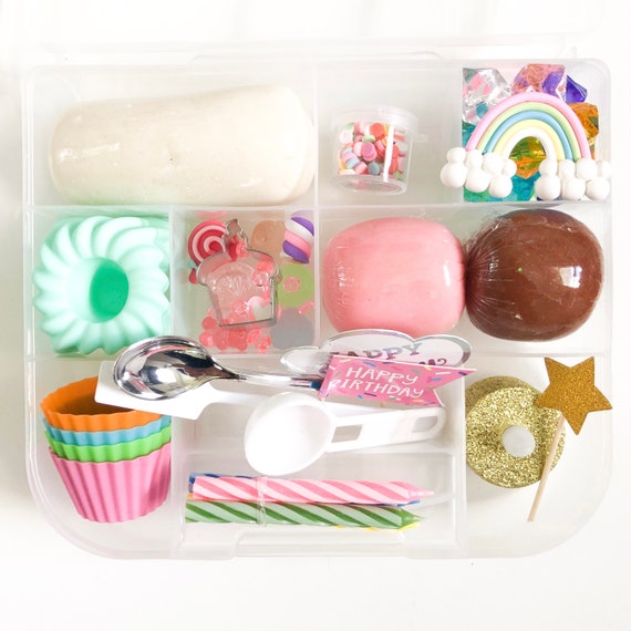 Baking Play Dough Kit Little Baker Playdough Case Baking Sensory Play ...