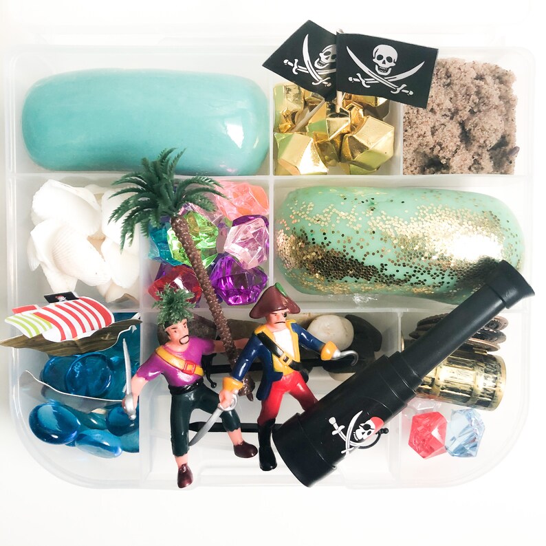 Play Dough Kit Pirate Play Dough Kit Pirate Play Kit | Etsy