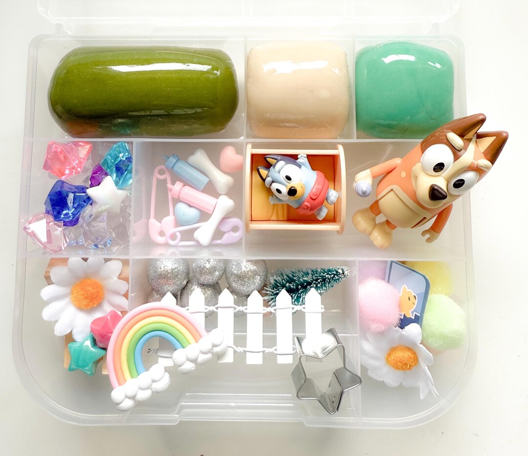 Play Dough Kit, Bluey Play Dough Kit, Bluey Play Dough, Sensory Kit ...