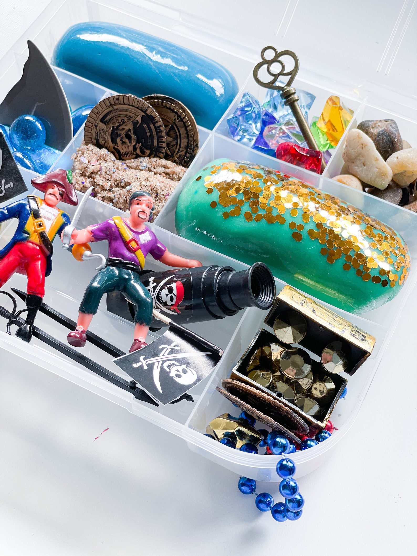 Play Dough Kit Pirate Play Dough Kit Pirate Play Kit | Etsy