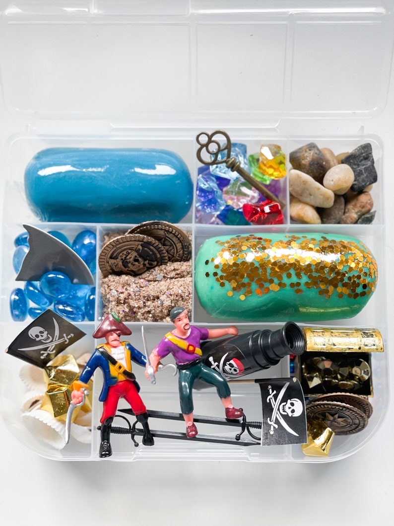 Play Dough Kit Pirate Play Dough Kit Pirate Play Kit | Etsy