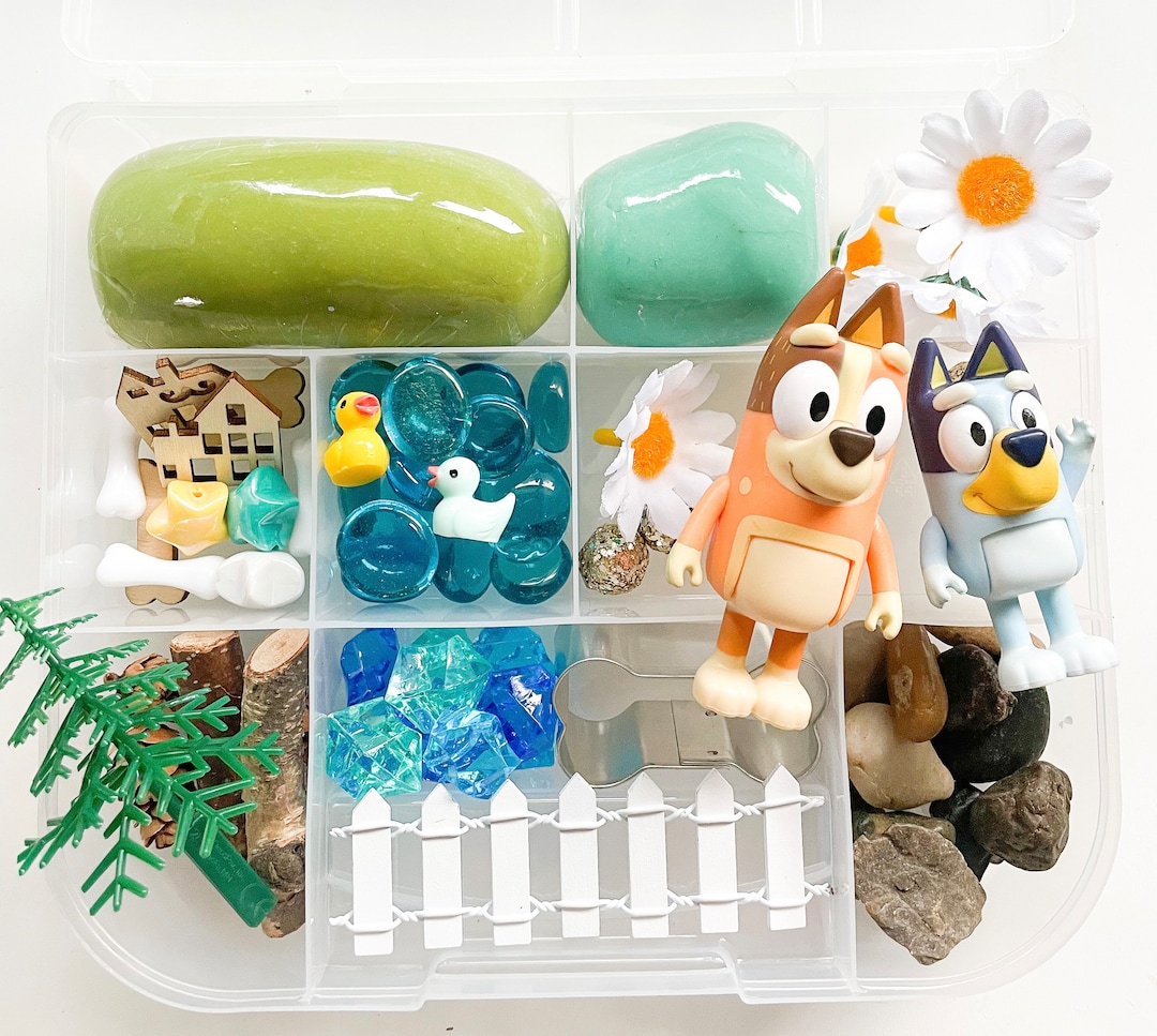 Play Dough Kit Bluey Play Dough Kit Bluey Play Dough - Etsy
