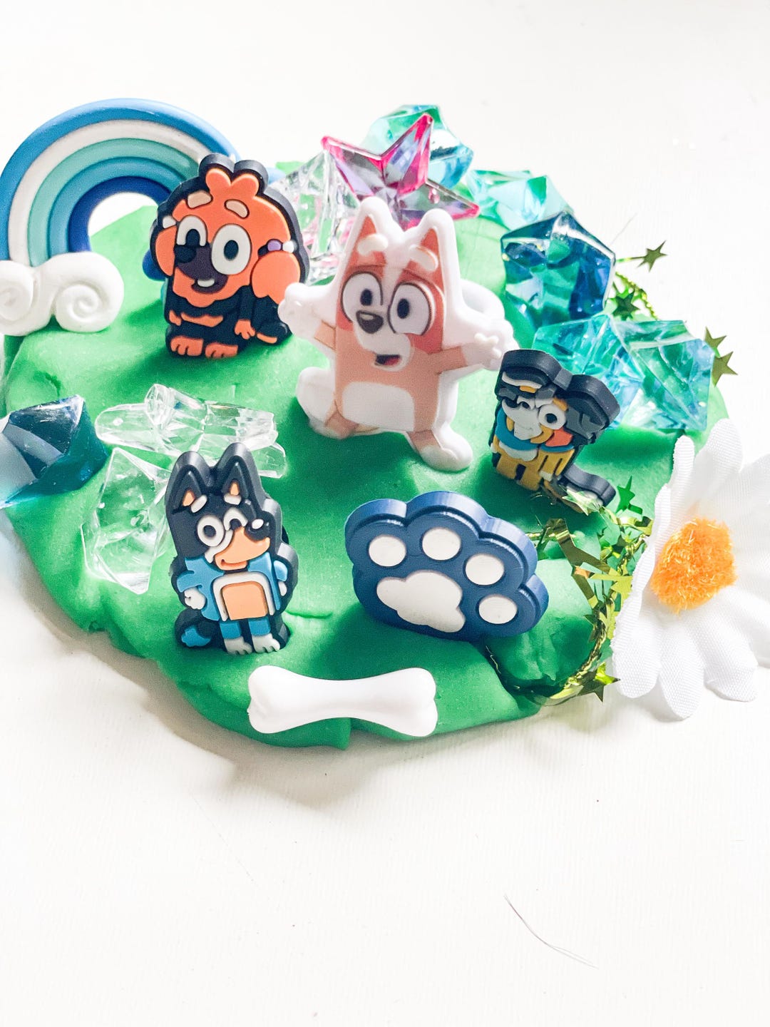 Play Dough Kit, Play Dough Jar, Bluey Play Dough, Bluey Dough to Go ...