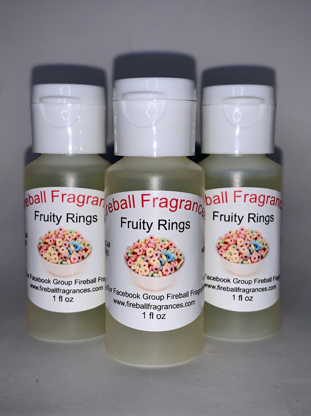 Fruit Loops Fruity Rings Scented Oil by Fireball Fragrances - One Ounce ...