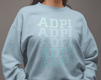 Alpha Delta Pi Sweatshirt | Etsy