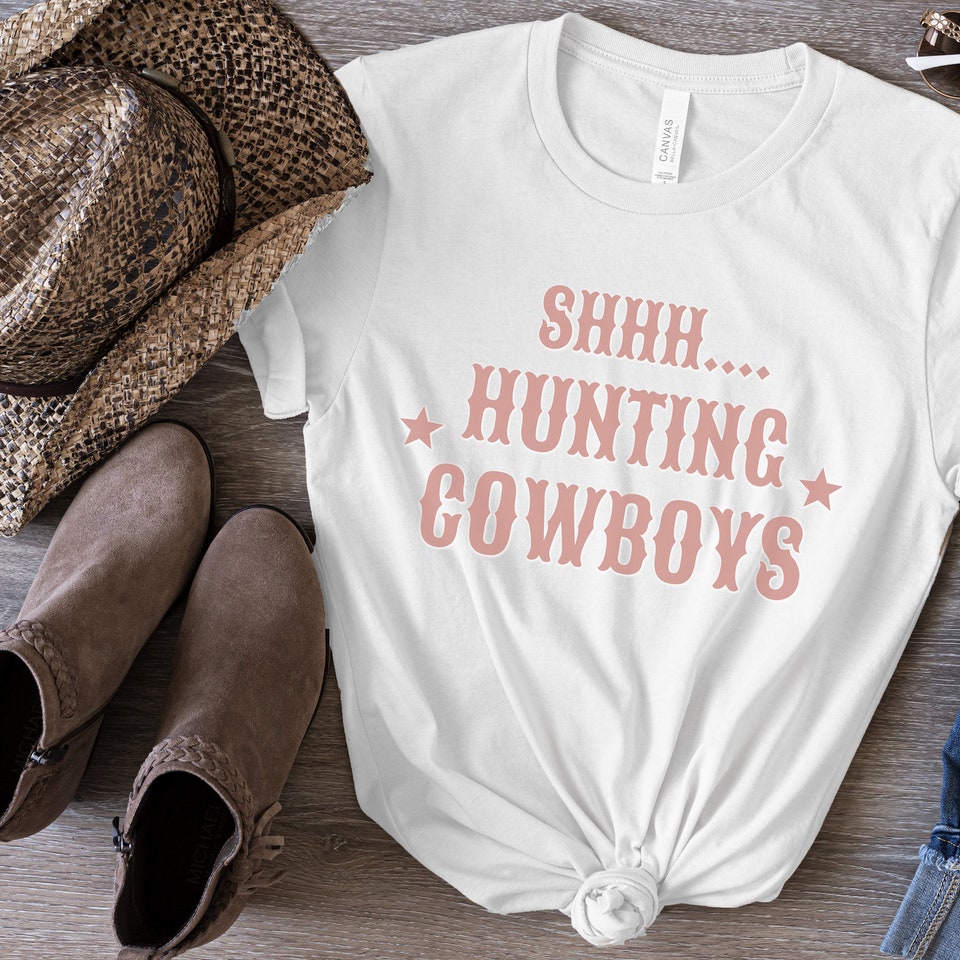 Hunting Cowboys Tee, Funny and Cute Western Shirt sold by Toni Cancian ...