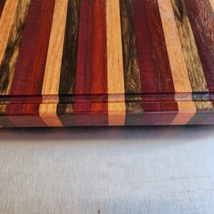 Xl Exotic Wood Cutting Board - Etsy
