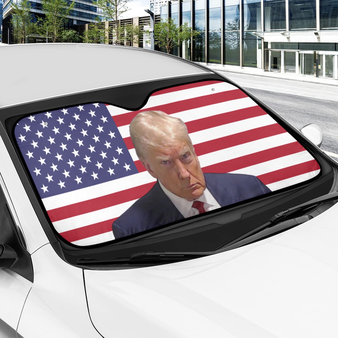 MAGA TRUMP 2024 - Car Windshield Sunshade | Car Window Shade | Foldable ...
