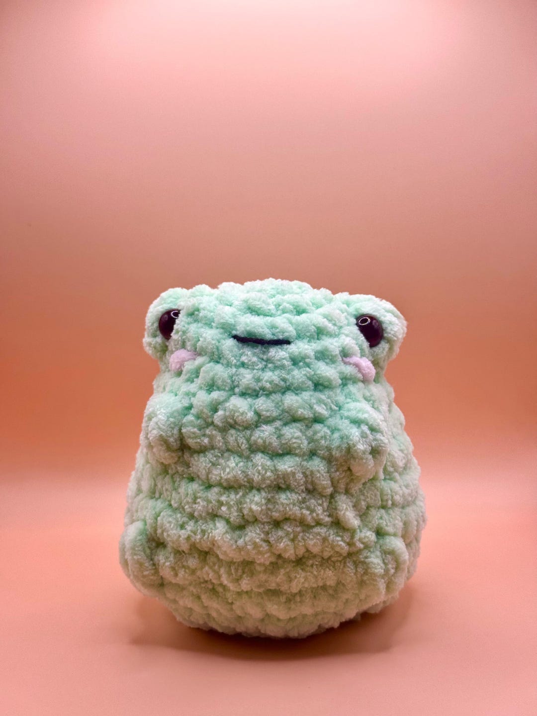 Cheeky Frog | Amigurumi | Crochet Frog Plushie | Cheeky - Etsy