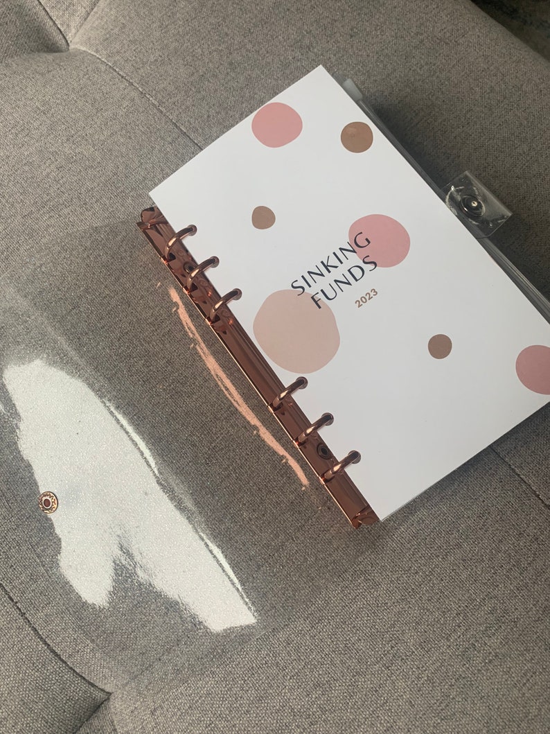 Cash Envelope Binder A6 BINDER Aesthetic Classy Binder - Etsy