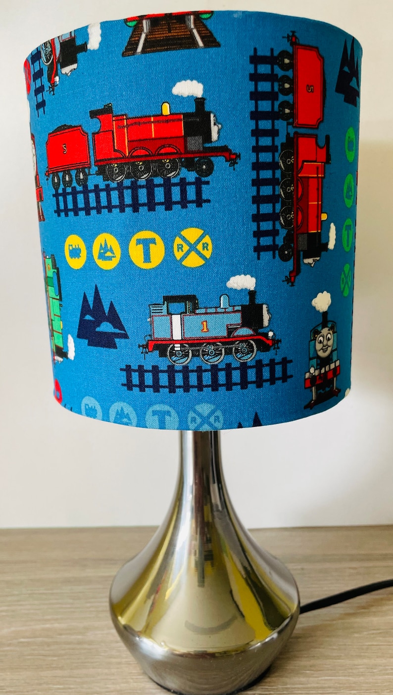 Thomas the Tank Engine Table Lampshade for Child's Bedroom - Etsy