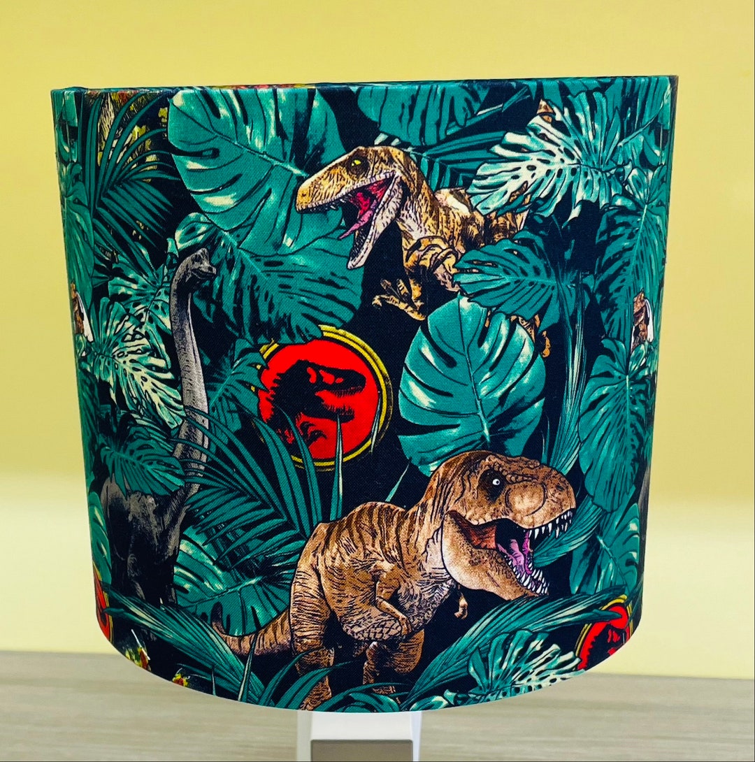Jurassic Dinosaurs Ceiling Shade for Child's Bedroom - Etsy