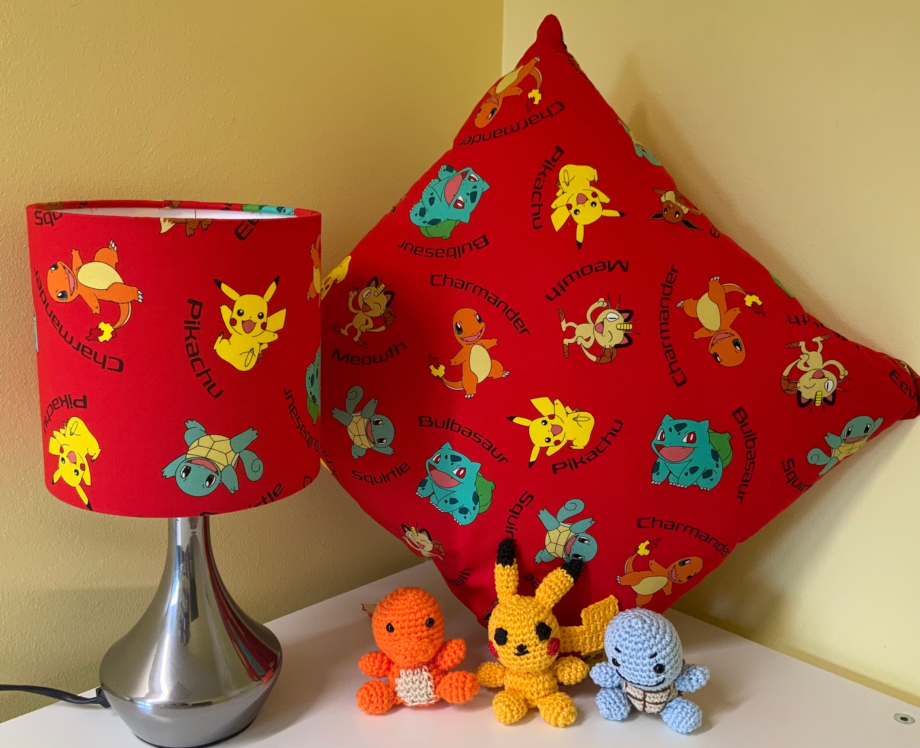Pokemon Table Lampshade for Child's Bedroom - Etsy
